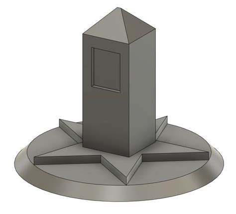 Stl File Soviet Wwii Era Kilometer Post・3d Printing Template To Download・cults