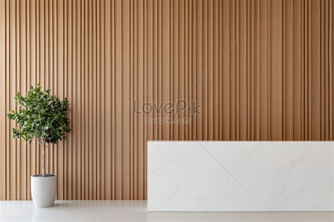 심플한 리셉션 데스크 디자인 사진 무료 다운로드 Lovepik