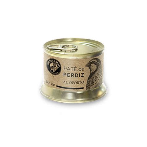 Paté De Perdiz Al Oporto Receta Premium Botularium