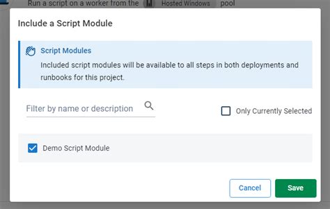 Script Modules In Octopus Documentation And Support