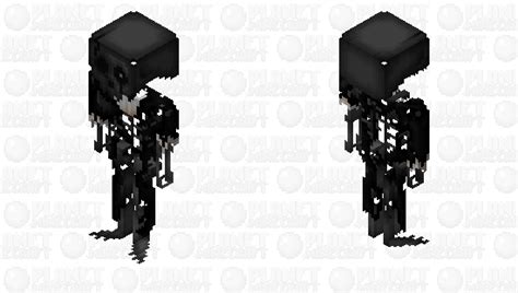 Withered W D Gaster Minecraft Mob Skin