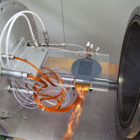 Prototype Of The Microfluidic Cooling Device In The Vacuum Vessel Of