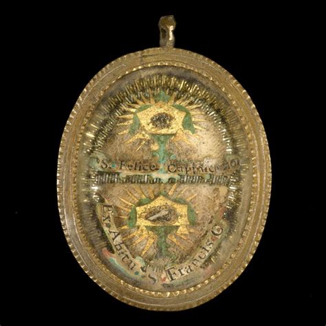 Relics Of Saint Francis Of Assisi And Saint Felix Of Cantalice Relics