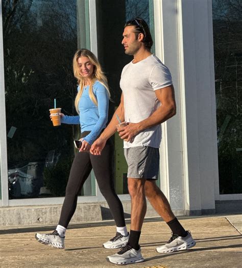 Brooke Irvine And Sam Asghari Enjoying A New Years Workout In Calabasas