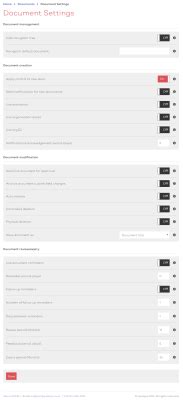 Document Settings