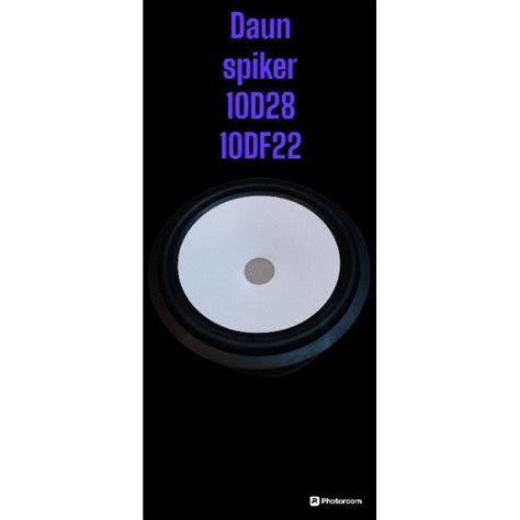 Jual 2pcs Daun Dan Freme Spiker Wofer Polytron 10df28 10df22 Dus Cup
