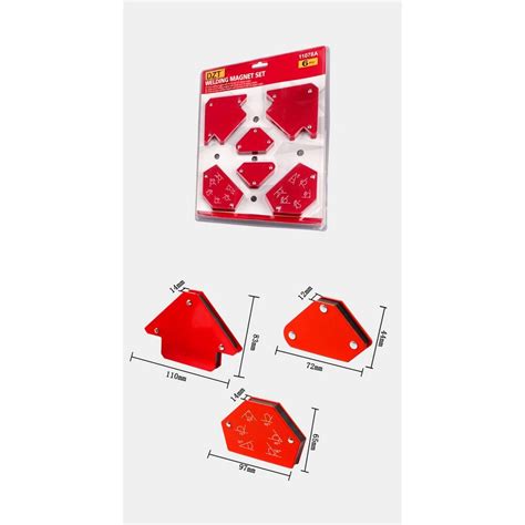 6pcsset Of Triangular Electromagnetic Welding Hol Grandado