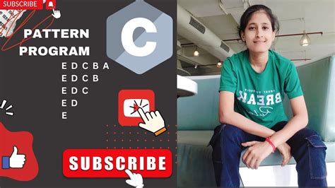 Pattern Program In C Programming Youtube
