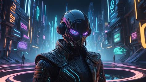 Binary Ballet Masked Virtuoso S Cyber Overture Generative Ai Stock