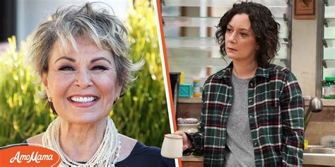Roseanne Barr Showed Her Makeup Long Hair Look She S Blooming After