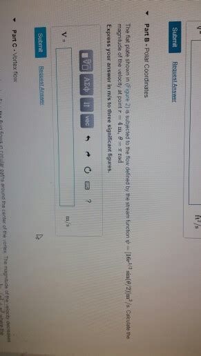 Item 2 The Stream Function S The Equation That Chegg Com