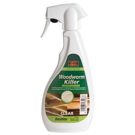 Solvent Wood Preserving Woodworm Killer Spray 500ml Wood Preservers