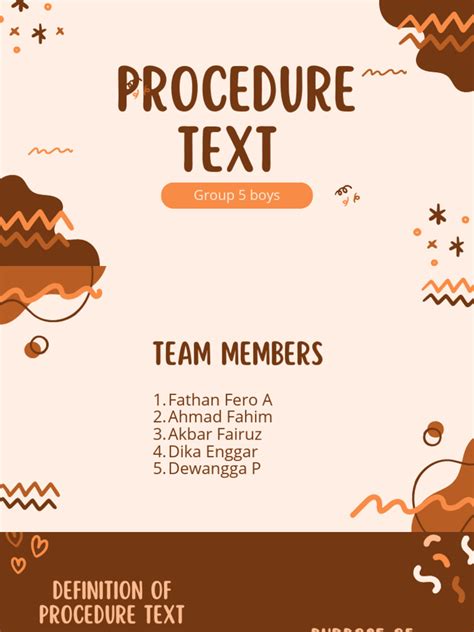 Procedure Text Pdf Verb Adverb