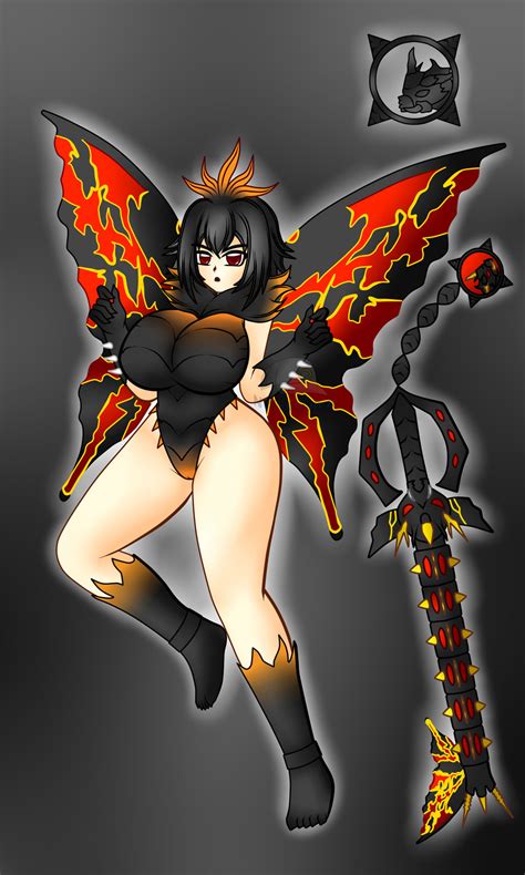 Rule 34 2021 Battra Breasts Gijinka Godzilla Series Kaiju Kaiju
