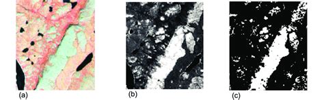 Example Of An Outcrop Map Derived From Landsat Data A Landsat Colour Download Scientific