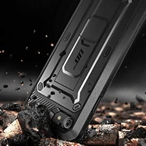 Amazon Com Metallic Blue Unicorn Beetle Pro Full Body Case With Kickstand For IPhone SE Open