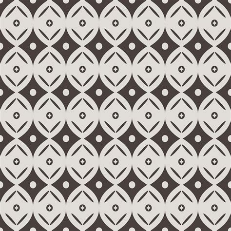Premium Vector Decorative Seamless Ornamental Pattern Geometric