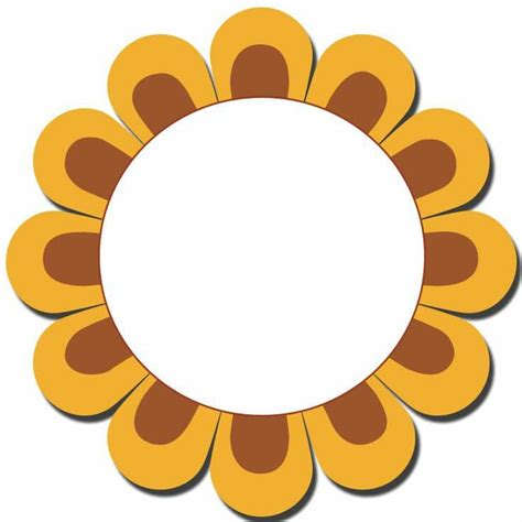 กรอบข้อความดอกไม้ สื่อเด็กปฐมวัยbyครูการ์ตูน Facebook