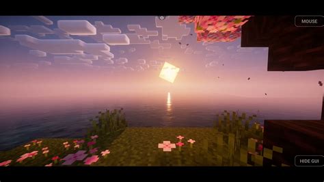 shaders test pojavlauncher sunrise youtube