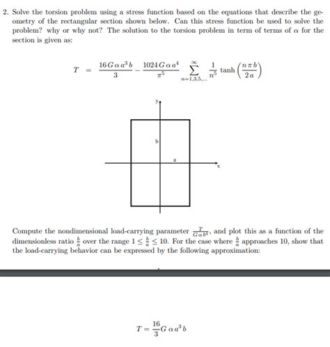 Solved Ometry Of The Rectangular Section Shown Below Can Chegg