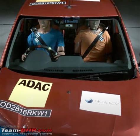 Global Ncap Crash Tests Explained In Detail Team Bhp