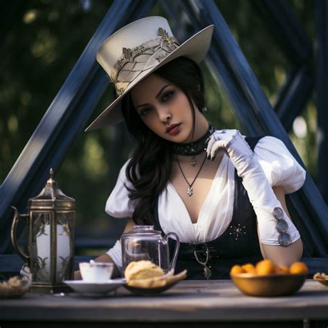 Vayne At The Table Summer Tea Party By Coolarts223 On Deviantart