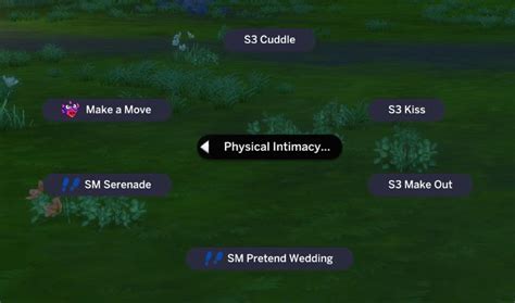 5 New Romantic Interaction Mod Cepzid Creation Romance Sims Sims 4