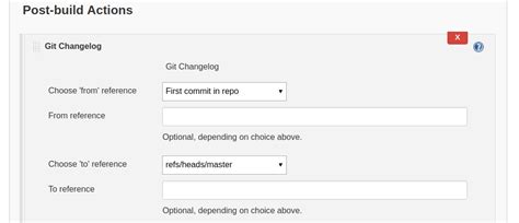 Git Changelog Jenkins Plugin