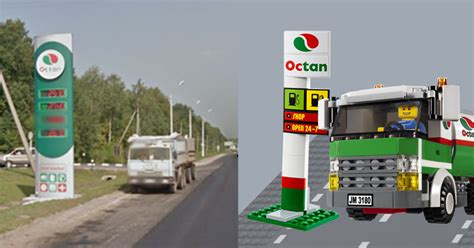 When Life Imitates Lego The Octan Gas Company Feature The Brothers Brick The Brothers Brick