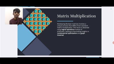 boolean matrix linear algebra youtube