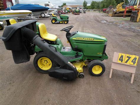 John Deere 345 Wpower Flow Bagger
