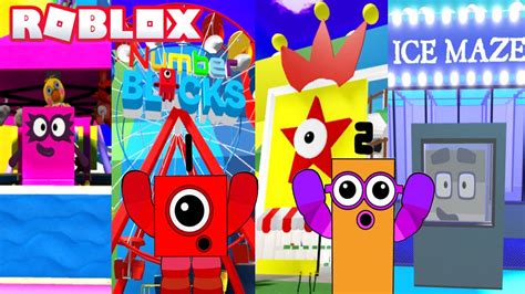 Numberblocks Rp Episode 22 Epic Theme Park Roblox Youtube