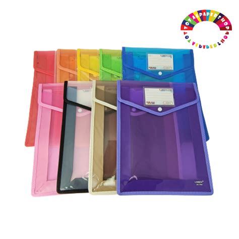 A4 Button File Folder Colour Lombok Lk 704a4 Shopee Malaysia