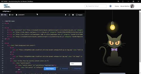 Video Nikitha Akula On Linkedin Html Css Javascript Catlight