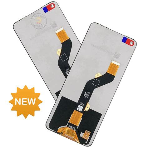 Replacement Display For Tecno Spark 7 Pro Kf8 Lcd Touch Screen Assembly Black Iprogadgets