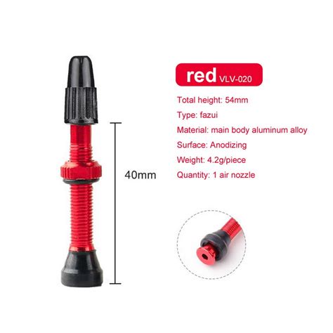 Fiets 1 Paar 40 60 80mm Valve Voor Road Fiets Tube Grandado