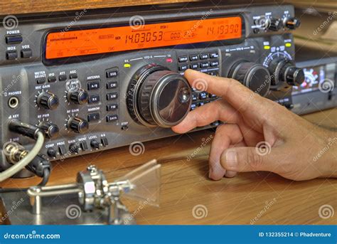 High Frequency Folded Dipole Antenna Tower For Amateur Radio Royalty Free Stock Photo