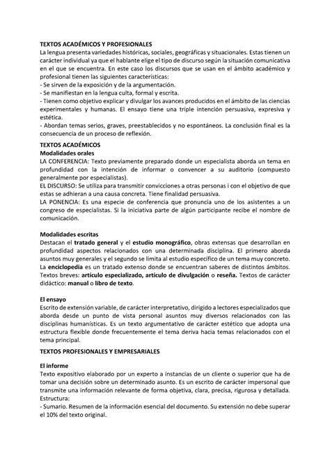 Tipos De Textos Y Lenguas De Contacto Warning Tt Undefined Function 32 Textos AcadÉmicos Y