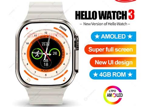 Hello Watch 3 Smartwatch Specs And Features