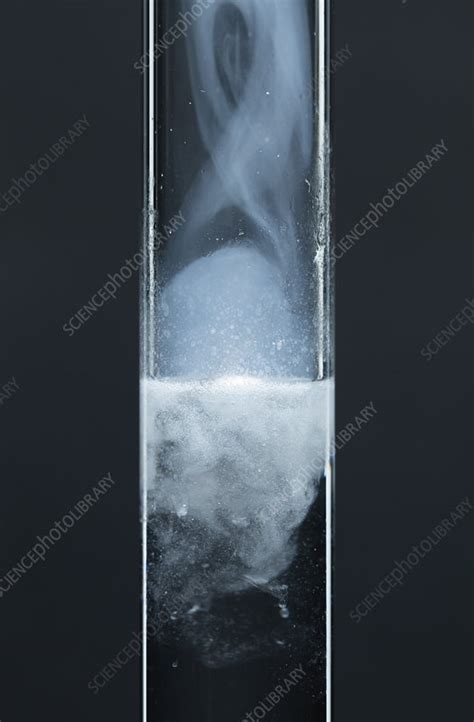 Sodium Reacts With Water Stock Image C039 1184 Science Photo Library