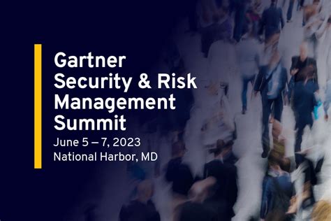 Gartner Security And Risk Management Summit 2025 Richard W Davis