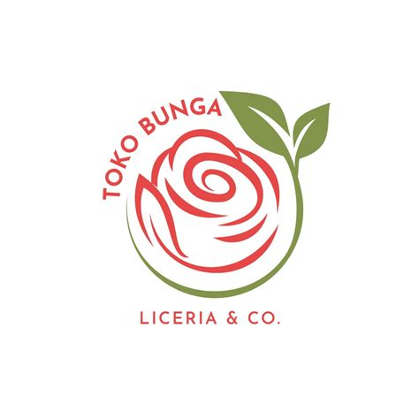 Contoh Logo Toko Bunga Gratis And Siap Edit Canva