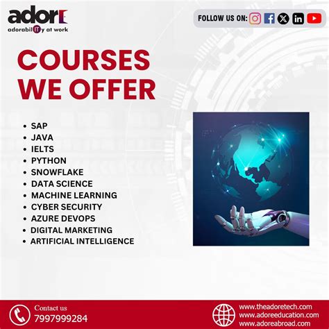 Adore Technologies Global On Linkedin Adoretechnologies Techcourses