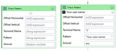check pattern wizlink documentation