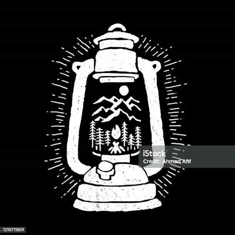 캠핑 자연 야생 배지 패치 핀 그래픽 일러스트 벡터 아트 T 셔츠 디자인 T 셔츠에 대한 스톡 벡터 아트 및 기타 이미지 T 셔츠 관광 나무 Istock