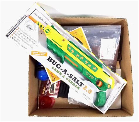 Lot Assorted Gun Range Supplies Bug Salt Gun