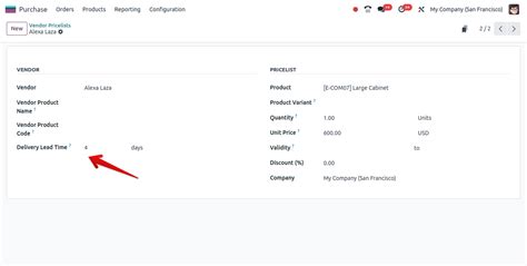 How To Manage Vendor Pricelists With Odoo 18 Purchase