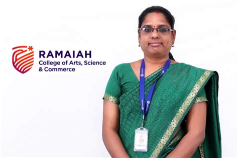 Prof Hari Priya G S Ramaiah College Of Arts Science And Commerce