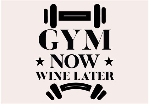 Gym Now Wine Later Svg Graphic By Mimi Graphic · Creative Fabrica