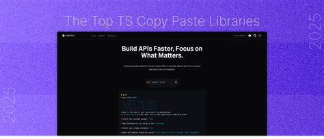 The Top Ts Copy Paste Libraries For 2025 By Ivan Ivanov Dec 2024 Medium
